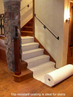 Temporary stair and stair tread protection Protective Coverings